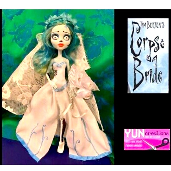 Handmade | Accents | Ooak Doll The Corpse Bride Emily Art Handmade Rare ...